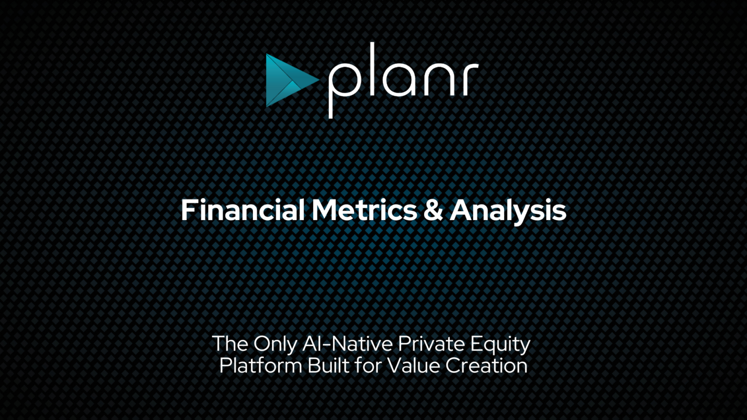 Welcome to Planr - Planr