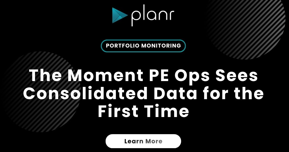 When PE Ops Can Trust The Numbers - Planr
